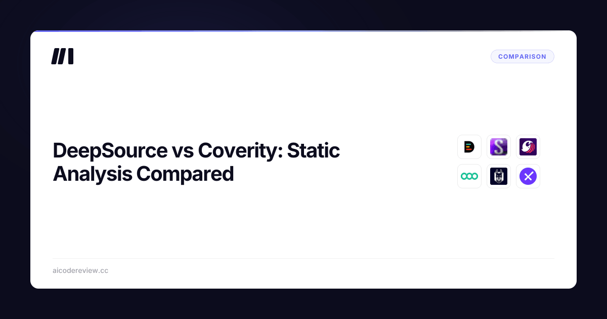DeepSource vs Coverity: Static Analysis Compared | ACR